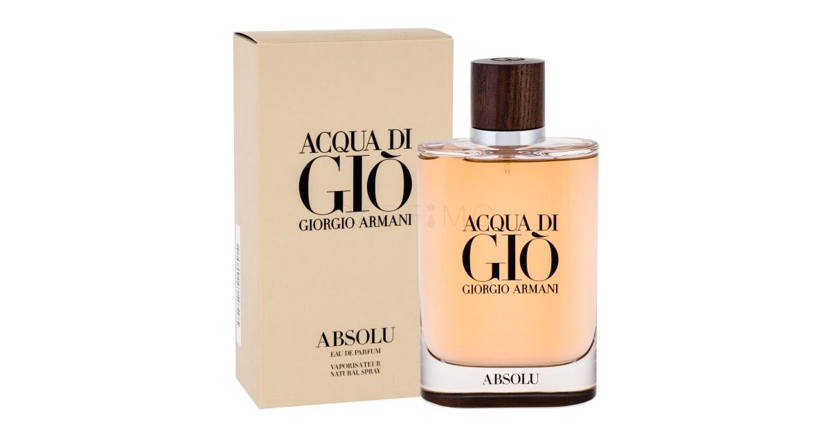 Giorgio Armani Acqua di Giò Absolu Eau de Parfum uomo 125 ml | Parfimo.it