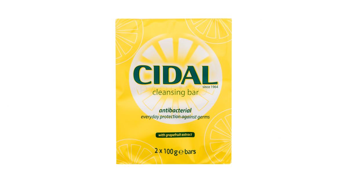 Cidal Cleansing Soap Antibacterial Sapone 2x100 g | Parfimo.it