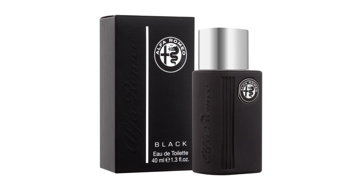 Alfa Romeo Black Eau de Toilette uomo 40 ml | Parfimo.it