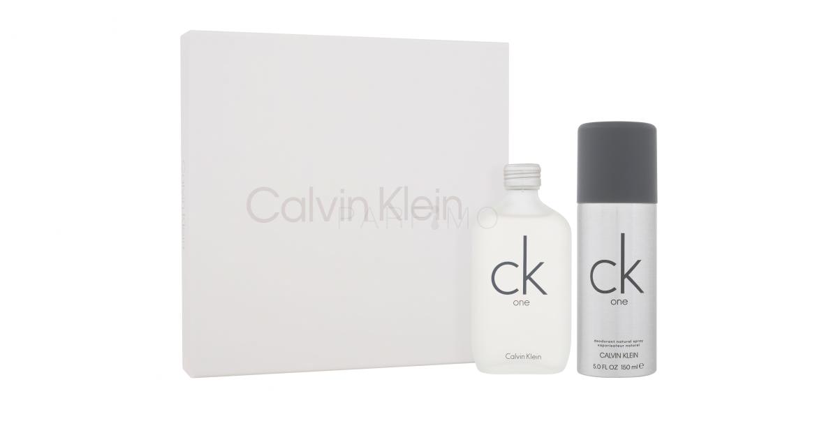 Calvin Klein CK One Pacco regalo eau de toilette 100 ml + deodorante 150 ml | Parfimo.it
