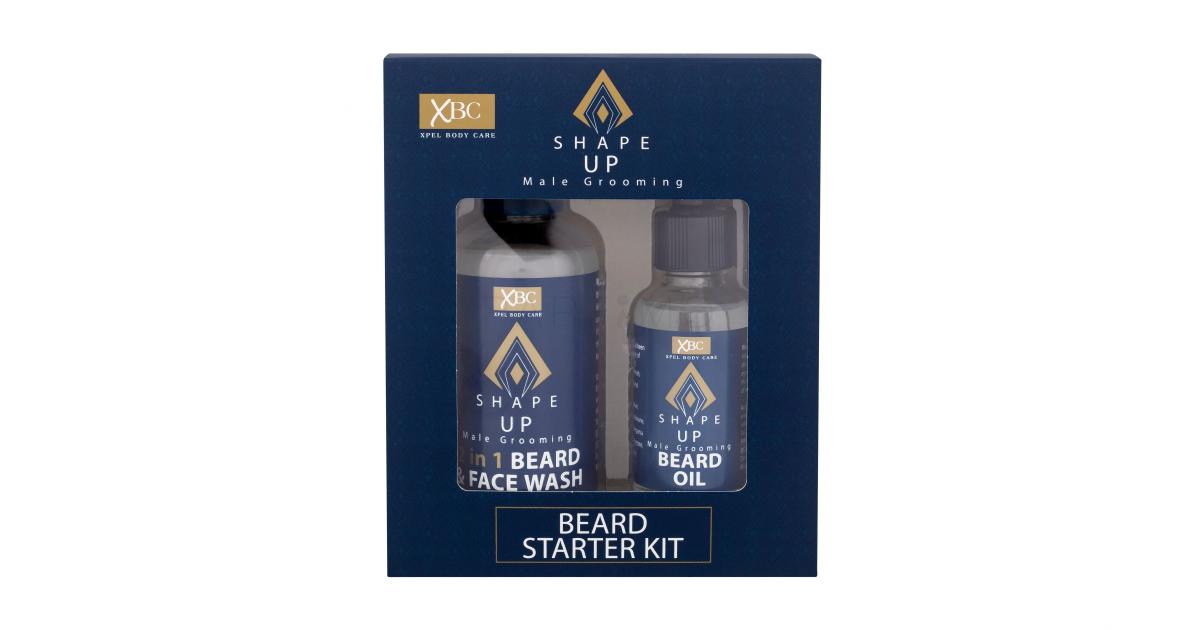 Xpel Shape Up Beard Starter Kit Gel detergente uomo | Parfimo.it