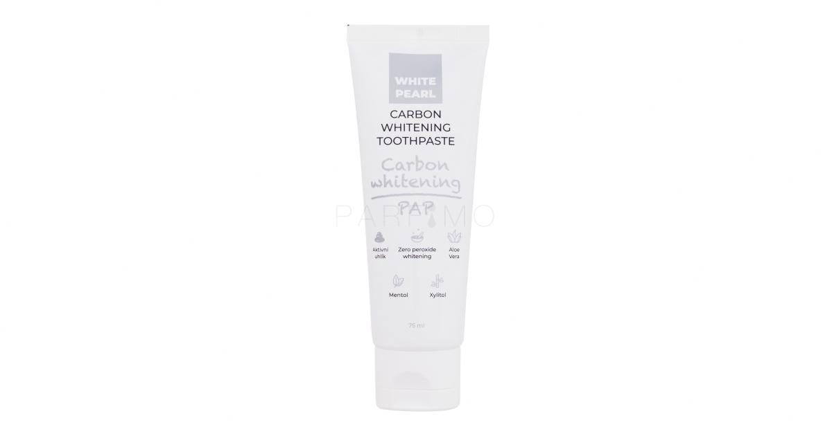 White Pearl PAP Carbon Whitening Toothpaste Dentifricio | Parfimo.it