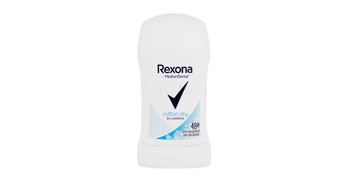 Rexona MotionSense Cotton Dry 48h Antitraspirante donna 40 ml | Parfimo.it