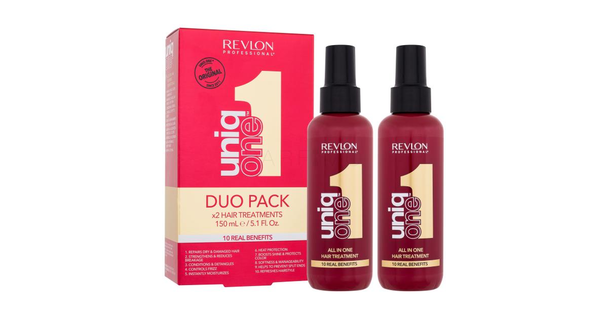 Revlon Professional Uniq One All In One Hair Treatment Duo Pack Spray ...