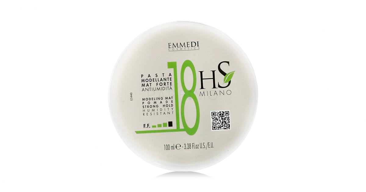 HS MILANO Matt Pomade Strong Hold Per definire e modellare i capelli ...
