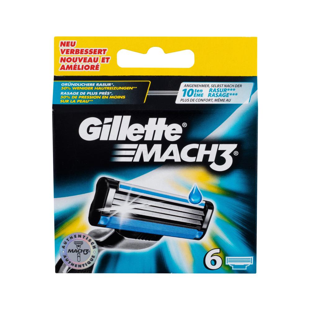 Gillette Mach3 Lama di ricambio uomo 6 pz | Parfimo.it