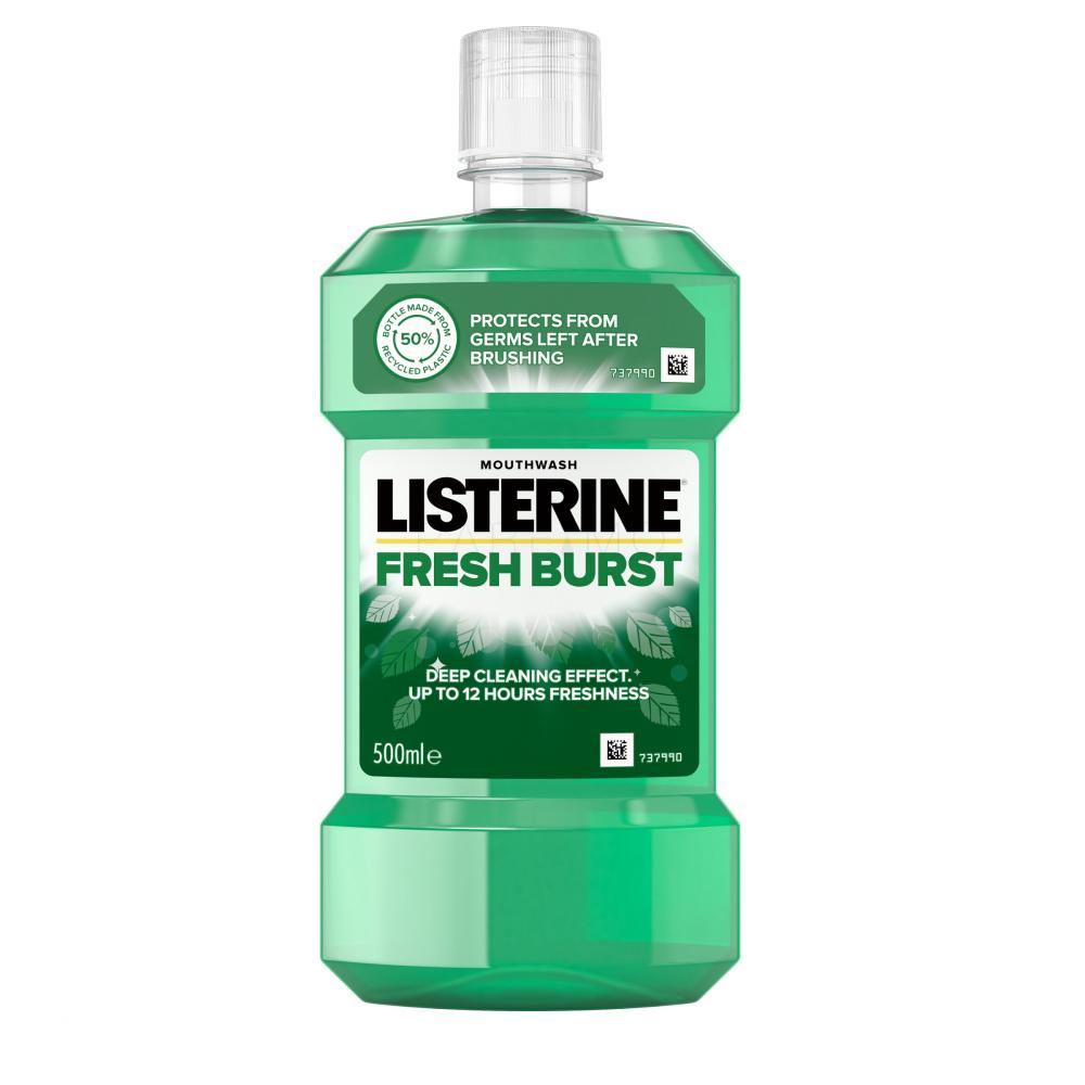 Listerine Fresh Burst Mouthwash Collutorio 500 ml | Parfimo.it