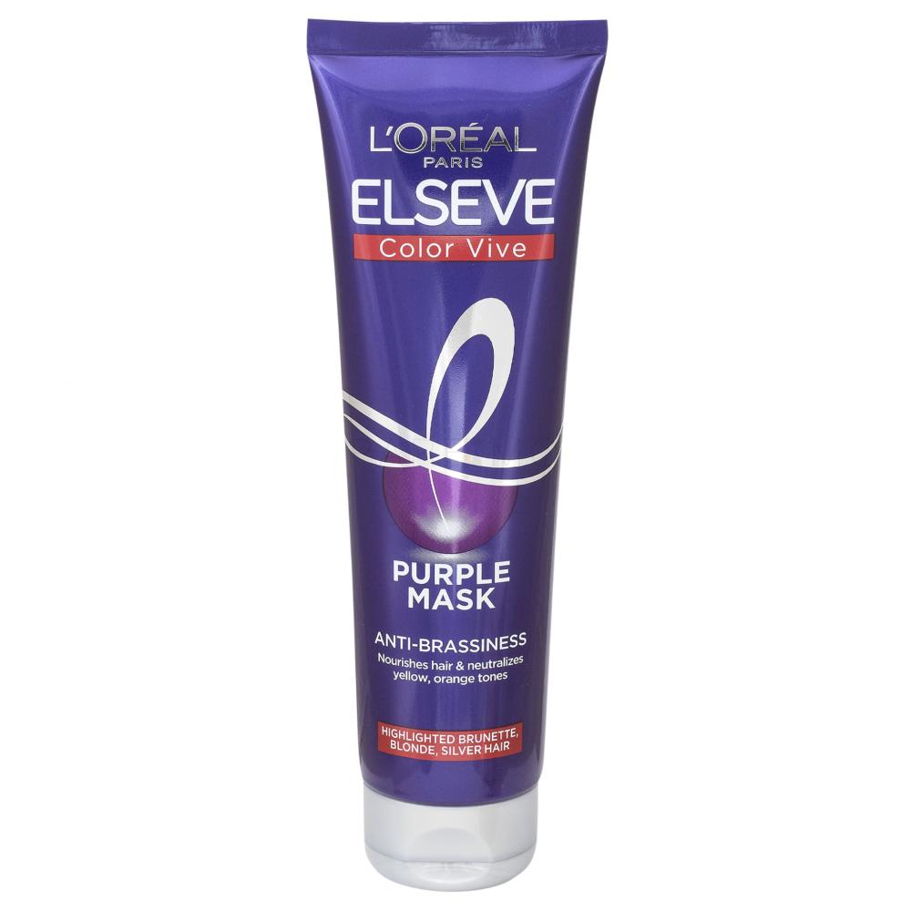 L'Oréal Paris Elseve Color-Vive Purple Mask Maschere per i capelli ...